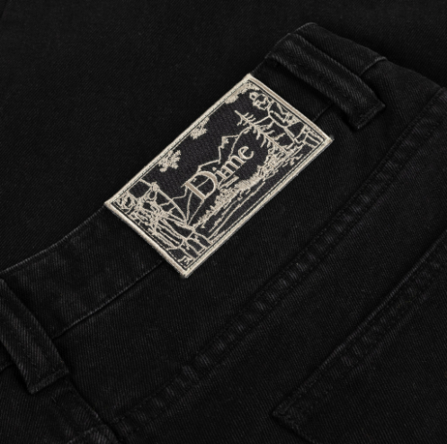 Dime Classic Baggy Denim Pants | Black - So Hip Toronto